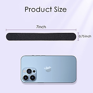 Canvalite Nail File Thin Emery Boards for Nails 100/180 Grit Nail Files for Natural Nails Manicure Pedicure Tool for Home and Salon Use 12PCS