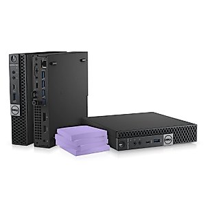 Dell OptiPlex 7070 Micro Desktop Computer - 3.1Ghz Intel Core i5-8600T Six-Core - 256GB SSD - 8GB DDR4 - Win10 Pro (Renewed)
