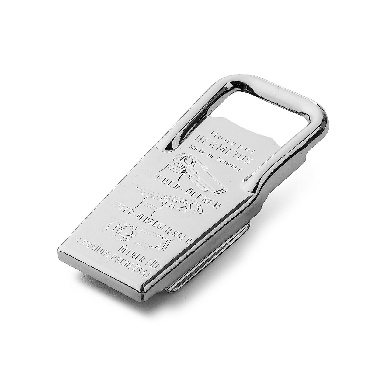 Westmark Germany Hermetus Steel 3-in-1 Resealer Beer Bottle Opener