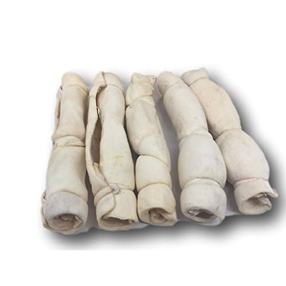 Top Dog Chews – 9” – 11” Beef Cheek Rolls, 5 Pack, Long Lasting Dog Bones for Aggressive Chewers, Rawhide Free Dog Treats (10 Inch (Pack of 5), Roasted)