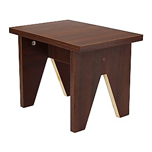 Ouya Wooden Step Stool for Adults and Kids Sturdy Footstool with Non Slip Pads for Kitchen Garden and Bedroom Capacity 400 to 500lbs