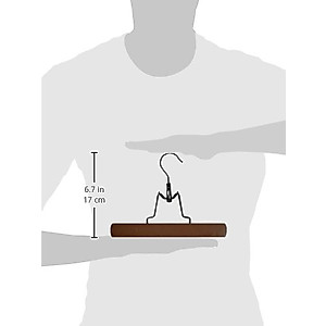 Whitmor GRADE A Wood Slack Hangers (Set of 5)