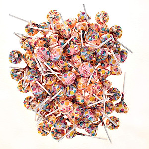 Smarties Double Lollies - Suckers and Lollipops Easter Treats - Sweet Tart Lolly Pops Candy for Kids - 4 Pounds Bulk Candy Individually Wrapped - Bulk Suckers Variety Pack for Gifting, Parties, Office
