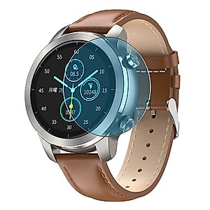 Puccy 3 Pack Anti Blue Light Screen Protector Film, compatible with YAMAZEN Curiom CHRONOWEAR 2 QSW-02H TPU Guard （ Not Tempered Glass Protectors ） New