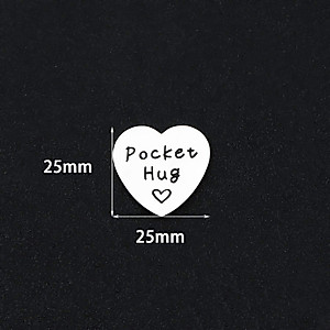 MAOFAED Pocket Hug Token Gift Idea Social Distance Gift Isolation Gift Long Distance Relationship Gift For Girlfriend Boyfriend (pocket hug)