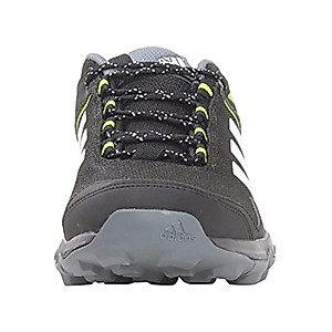 adidas Men's Terrex Eastrail Hiking Boot, Black/White/Solar Yellow, 8.5