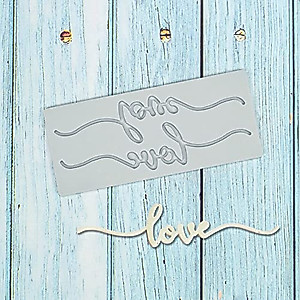 AK ART KITCHENWARE Love Fondant Silicone Icing Mats for Valentine's Day Cakes Moldes De Silicona Baking Mold Cake Pastry Tools Cake Decorating Lace Mats (LFM-197)