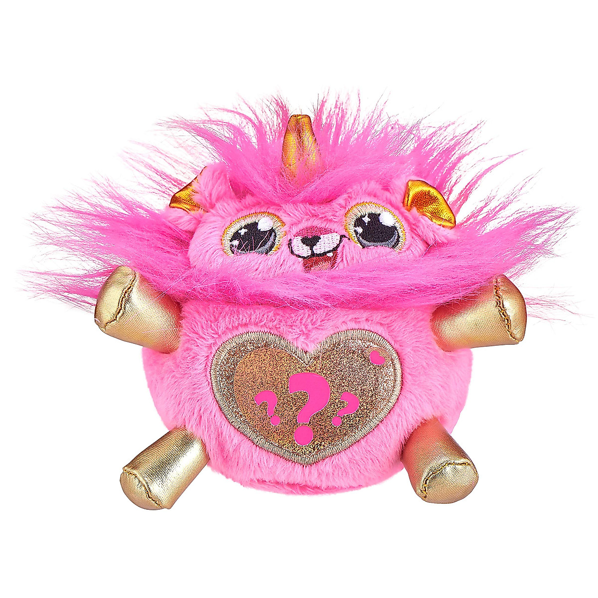 Rainbocorns - Plush Sparkle Heart Surprise Series 2 - Lion , Blue