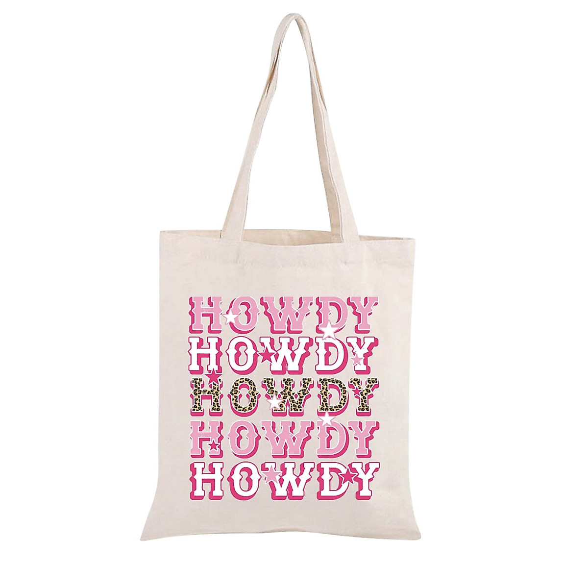 TOBGB Howdy Gift Howdy Inspired Tote Bag Howdy Western Gifts Western Country Southern Cowgirl Gifts Western Tote Bag (Howdy Tote)