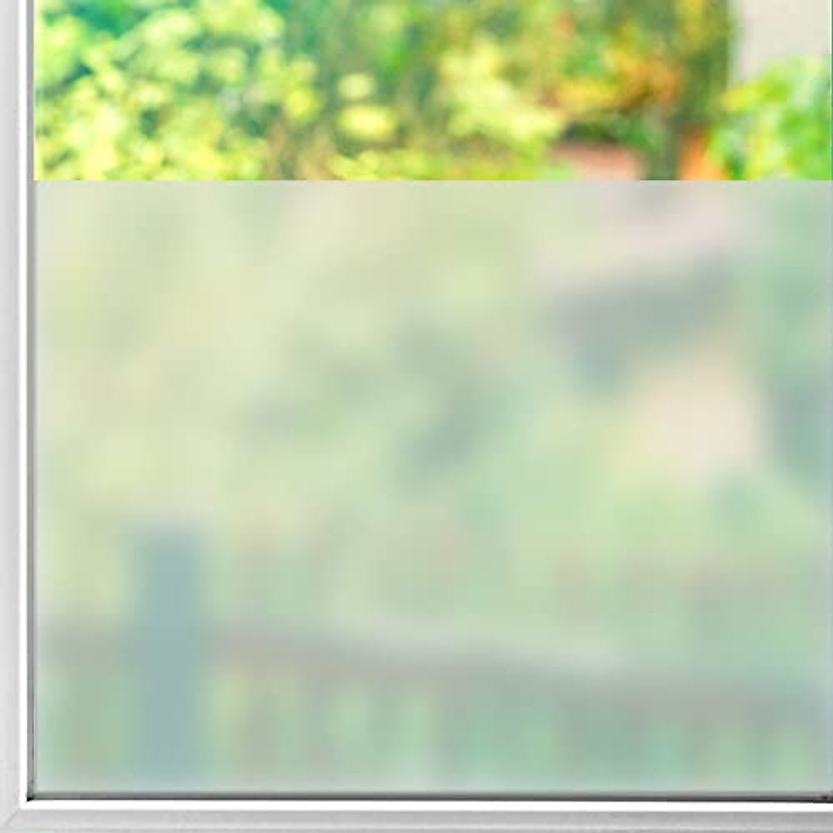 Bundle for MecTo 20 Pack White Hangers and Clear Window Privacy Film