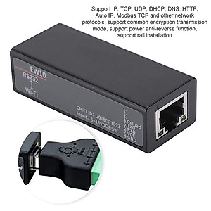 Pomya Serial Server Elfin-EW10 to Ethernet RS232 Networking Modbus,RS232 to Device Server