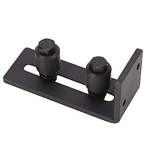 Sliding Barn Door Floor Guides, Barn Door Guide for Bottom Adjustable Roller and Wall Mount System,Barn Door Hardware Accessory,Smoothly and Quietly (A)