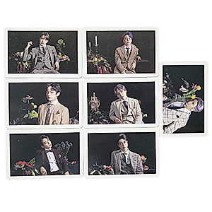 Kpop 54 PCS Lomo Cards Bangtan Boy New Album Map of The Soul 7 Gift For Army Girls (Map 7 Card)