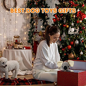 Dog Toys Soft Squeaky Durable Interactive Dog Chew Toys Stuffed Dog Toys Stimulates Puppy Teething Plush Animal Active Chewing Outdoor Reduce Boredom Squeaky Plush Durable Pet Interactive Koala