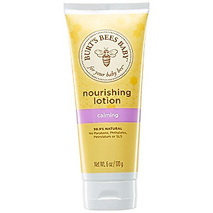 Burt's Bees Baby Nourishing Lotion, Calming Baby Lotion - 6 Ounce Tube