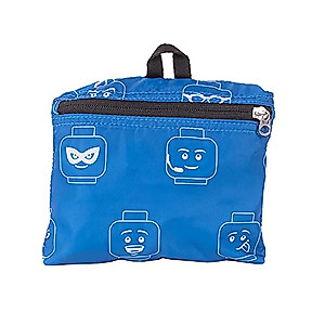 LEGO Minifigure Packable Backpack with 6 patches, Iconic