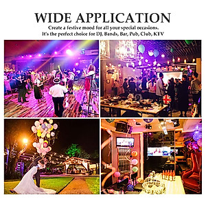 Greeogin Dimmable Stained Glass LED Light Bulb Led Color Bulb,E26 Base 4 Watts A19/A60 LED Light Bulbs,for Party Light,Festive Atmosphere,Home Lighting,Bedside Lamp,2 Pack