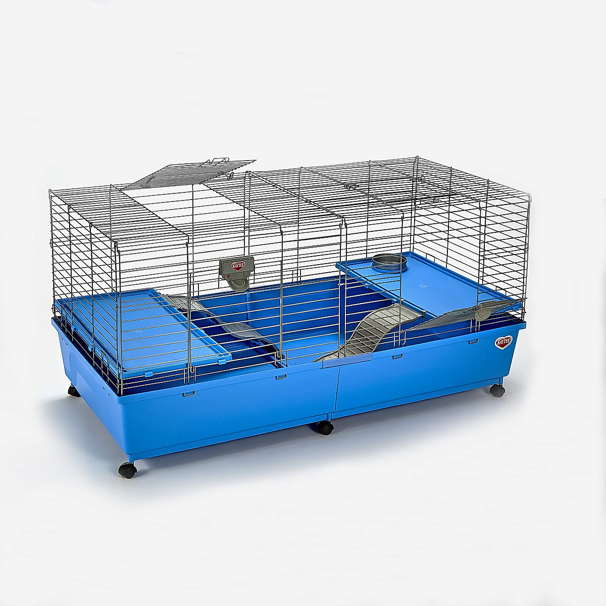 Kaytee My First Home Giant Habitat With Casters for Pet Rabbits or Multiple Guinea Pigs