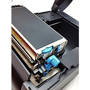 Citizen America CL-S521-GRY CL-S521 Series Direct Thermal Barcode and Label Printer with USB/Serial Connection, Front Exit, 4" Maximum Print Width, 203 DPI Resolution, Gray