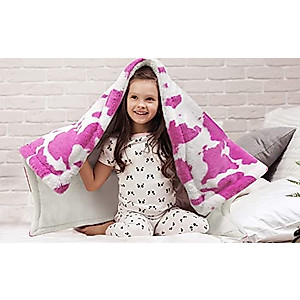 2 in 1 Weighted Electric Heated Blanket 36" x 48" Warming with 12 Heating Levels, Glass Beads Soft Micromink and Sherpa - GOQOTOMO P36