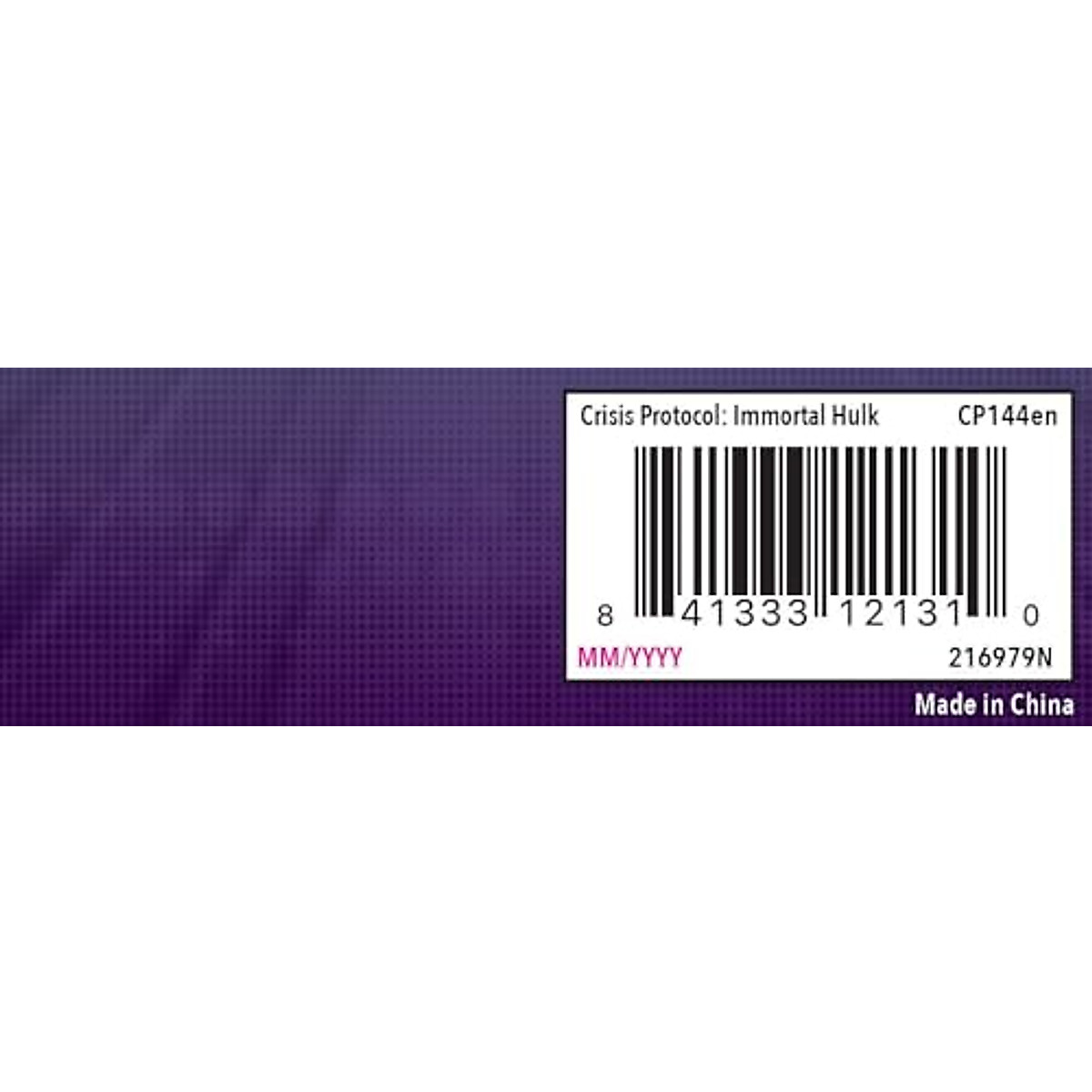 Atomic Mass Games Marvel: Crisis Protocol Immortal Hulk Character Pack - Unleash The Eternal Smash! Tabletop Superhero Game, Ages 14+, 2 Players, 90 Minute Playtime, Made