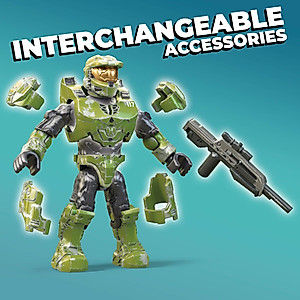 Mega Construx Halo Hijacked Ghost Vehicle Halo Infinite Construction Set, Building Toys for Kids