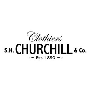 S.H. Churchill & Co. Luxurious Men's Paisley Scarf - Elegant, Soft Silk Blend, Classic Design for Sophisticated Style & Warmth - White