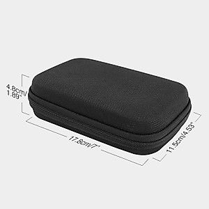 MoKo 80 Game Card Storage Holder Cartridges Card Organizer Shockproof Water Resistant Card Holder Anti-Scratch Carrying Storage Box Compatible with Nintendo Switch and PS Vita Game Card - Black
