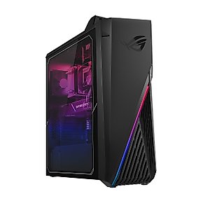 ROG Strix G15CK Gaming Desktop PC, Intel Core i7-10700KF, GeForce RTX 2060 SUPER, 16GB DDR4 RAM, 512GB SSD, Wi-Fi 6, ROG Strix Flare Keyboard & Gladius II Mouse, Windows 10 Home, G15CK-BS764