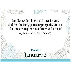 Bible Verse-a-Day 2023 Mini Day-to-Day Calendar
