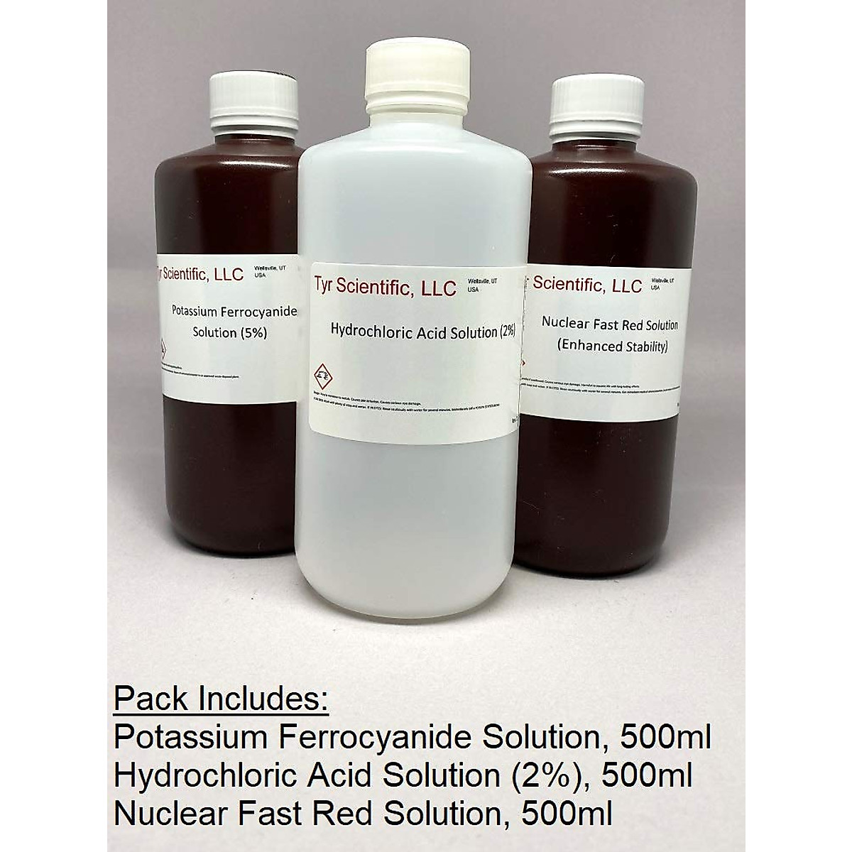 Iron (Prussian Blue) Stain Pack, 500ml