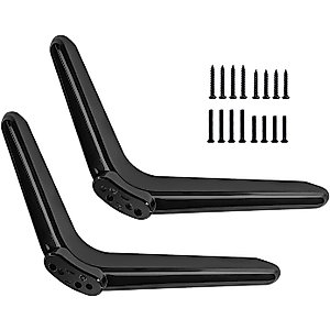 Rimous Universal TV Stand Compatible with TCL 49 50 55 inch LED TV, TV Stand legs for TCL TV Models 55S401, 50S401, 55S405, 49S405, 55S421, 55S425, 50S425, 50S405, 55S423, 50S523