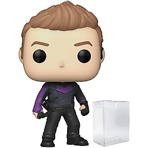 POP Marvel: Hawkeye - Hawkeye (Clint Barton) Funko Vinyl Figure (Bundled with Compatible Box Protector Case)
