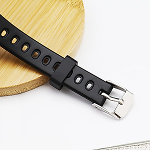 SING F LTD 2Pcs Watch Strap Replacement Compatible with Huawei Honor Band 3e/4e TPU Adjustable Watch Band Waterproof Wrist Strap 150~220mm Black Grey