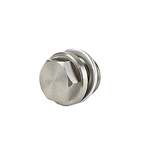 Votex - Made in USA - M18 x 1.5MM Magnetic Engine Magnetic Oil Drain Plug fits BMW, Land Rover, Porsche, Volvo - Stainless Steel - Part Number DP007
