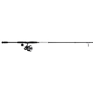 PENN Pursuit IV Spinning Reel and Fishing Rod Combo, Black/Silver, 4000 Reel Size - 7' - Medium - 2pc