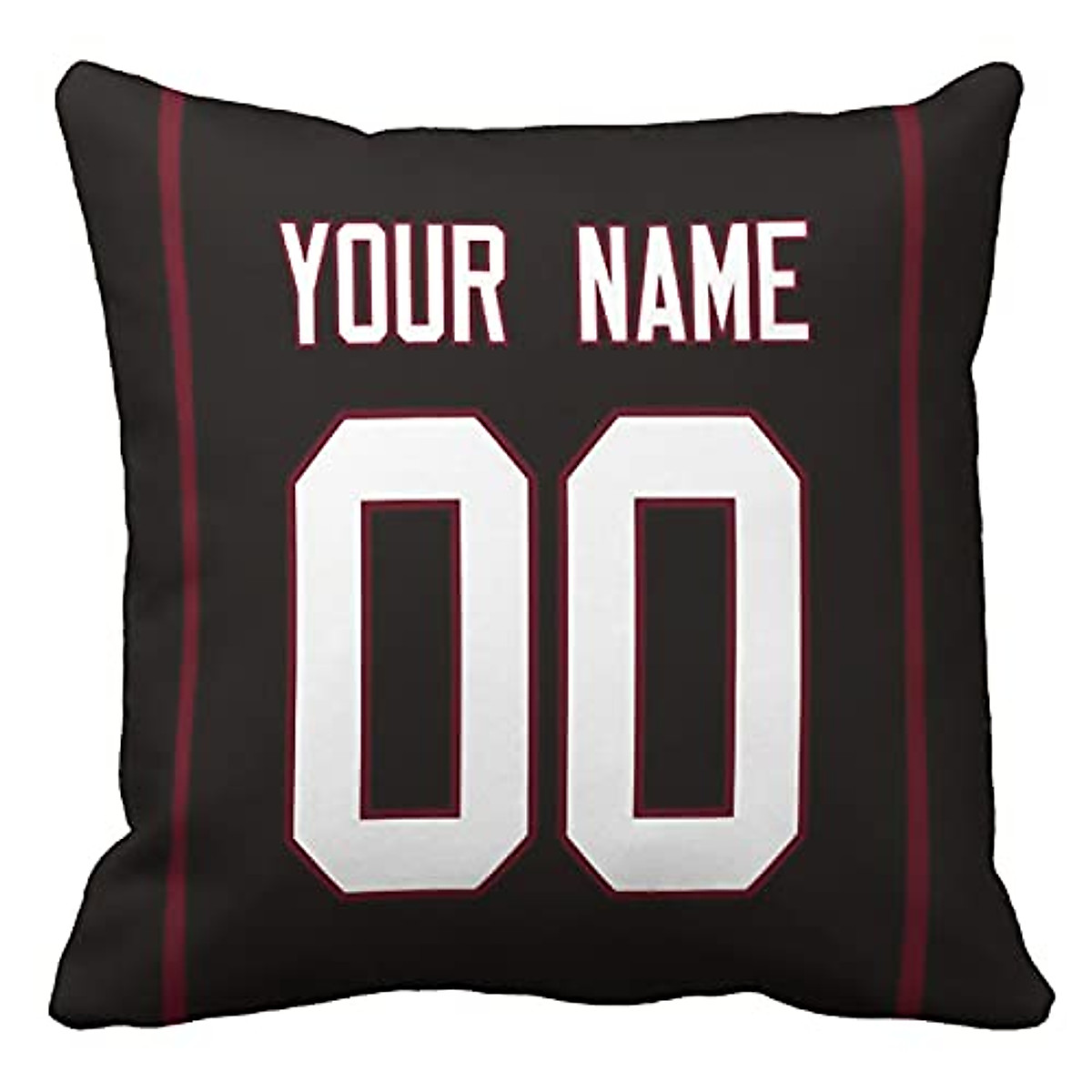 Throw Pillow 2 Packs Custom Any Name and Number for Men Youth Boy Gift