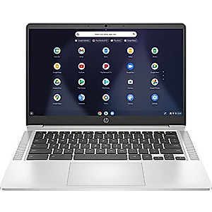 HP Chromebook 14" 14A-NB0013DX AMD 3015Ce, Chrome OS, AMD Radeon Graphics, 4GB DDR4 64 GB eMMC, Mineral Silver (Renewed)
