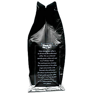 Wake The Hell Up! Ground Coffee | Ultra-Caffeinated Medium-Dark Roast Coffee In 12-Ounce Reclosable Bag | The Perfect Balance of Higher Caffeine & Great Flavor