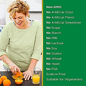 Nature's Bounty Black Cohosh Root Pills and Herbal Health Supplement, Natural Menopausal Support, 540 mg, 100 Capsules, Gelatin. Contains <2% of: Silica,Vegetable Magnesium Stearate.