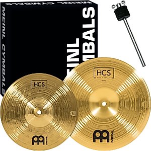 Meinl Cymbals HCS-FX HCS Cymbal Box Set Effects Pack with 10" Splash, 12" China, Plus a FREE Cymbal Stacker (VIDEO)