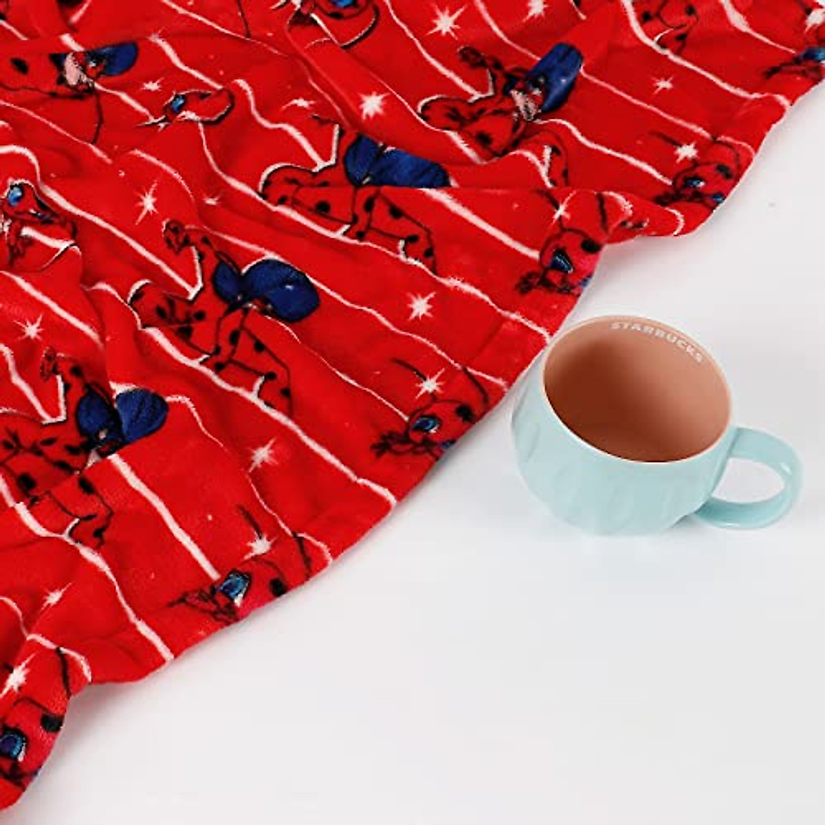 ZonLi Flannel Fleece Throw Blanket 50" x 60" Miraculous Ladybug Cartoon Blankets for Adults and Children,Soft Fuzzy Plush Blanket Bedding Cozy Lightweight for Girls Birthday Valentines Easter Gifts