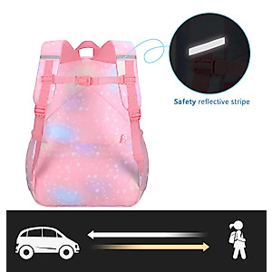 cotmcor Backpacks for Girls, Kids Backpack, Cute Bookbag Bunny School Bag for Kindergarten and Elementary