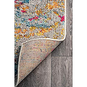 nuLOOM Monet Modern Area Rug, 7' 10" x 10' 10", Multi