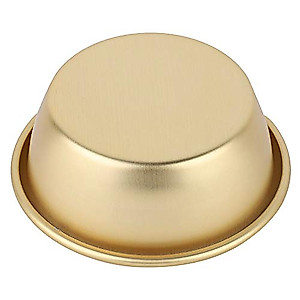 Korean Noodle Pot, Yellow Aluminum Alloy Stockpot Ramen Noodle Cooking Pot Rapid Instant Noodle Cooker for Home Kitchen(Rice Wine Bowl)