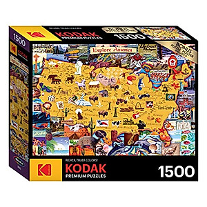Kodak Premium Jigsaw Puzzle 1500pc Explore America