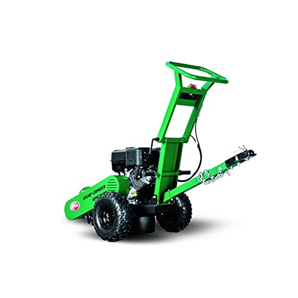 All Power, Stump Grinder for Tree Stump Removal with 12" Blades | JD Engine 420cc 15HP Dual Blade 2000rpm Off-Road Tow Bar Hitch