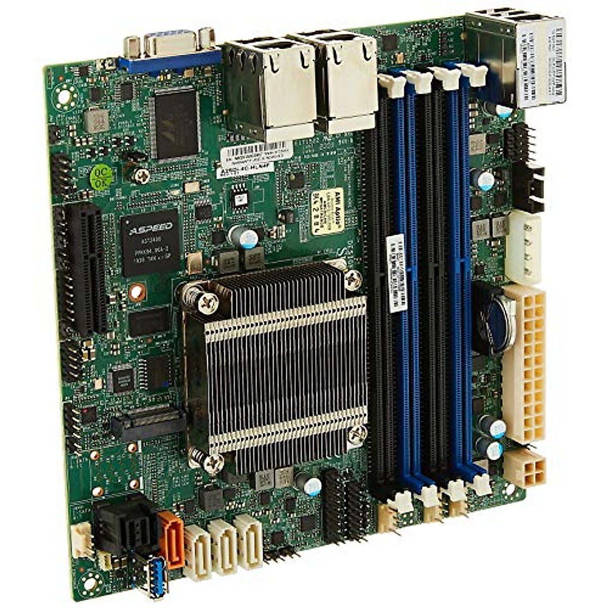 Supermicro A2SDi-4C-HLN4F - Motherboard - Mini ITX - Intel Atom C3558