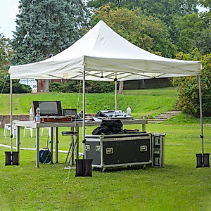 Sratte 12 Tent Weight Bags Canopy Weights Sand Bags Waterproof Canopy Tent Sandbags for Pop up Canopy Tent Legs Patio Gazebo Umbrella Base Pool Ladder Outdoor Sand Bags