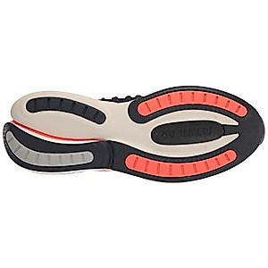 adidas Men's Alphaboost V1 Running Shoe, Victory Blue/Solar Red/Grey, 10.5